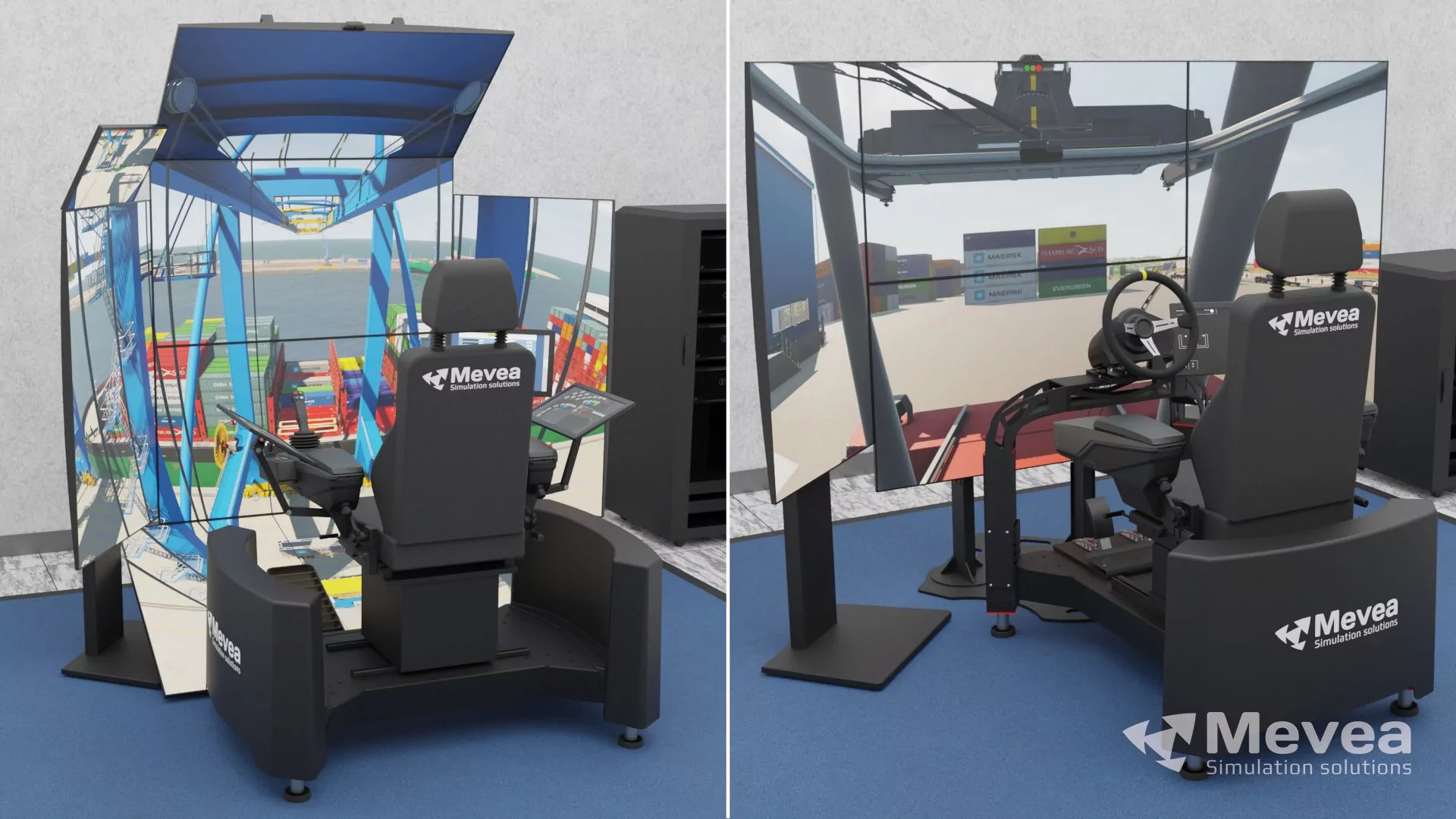 Mevea PRO Crane Simulator Platform | Mevea Digital Twin Technology