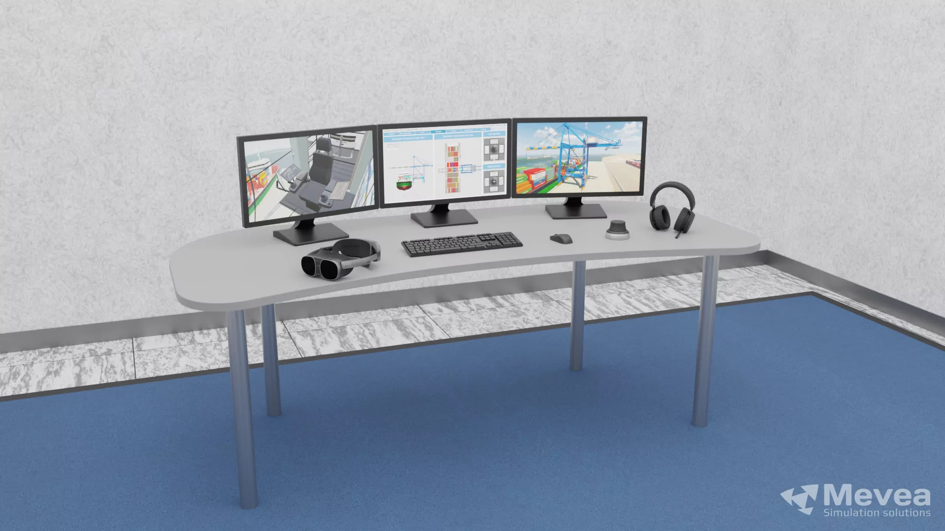 Instructor Station | Mevea Digital Twin Technology