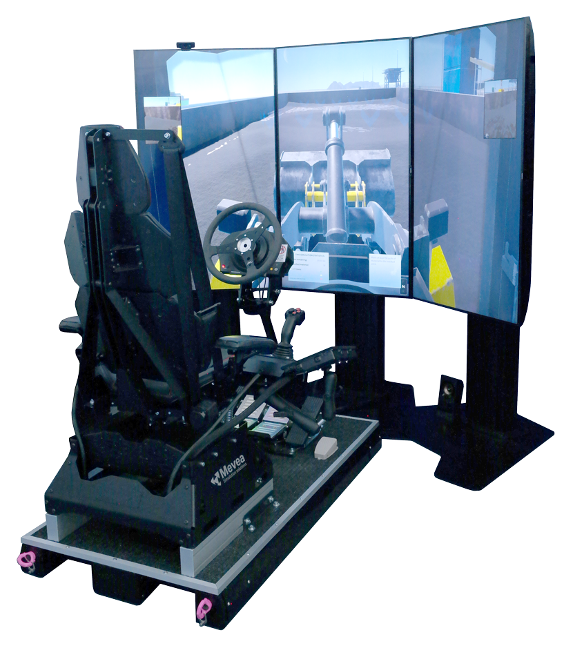 Wheel Loader Simulator | Mevea Digital Twins Technologie