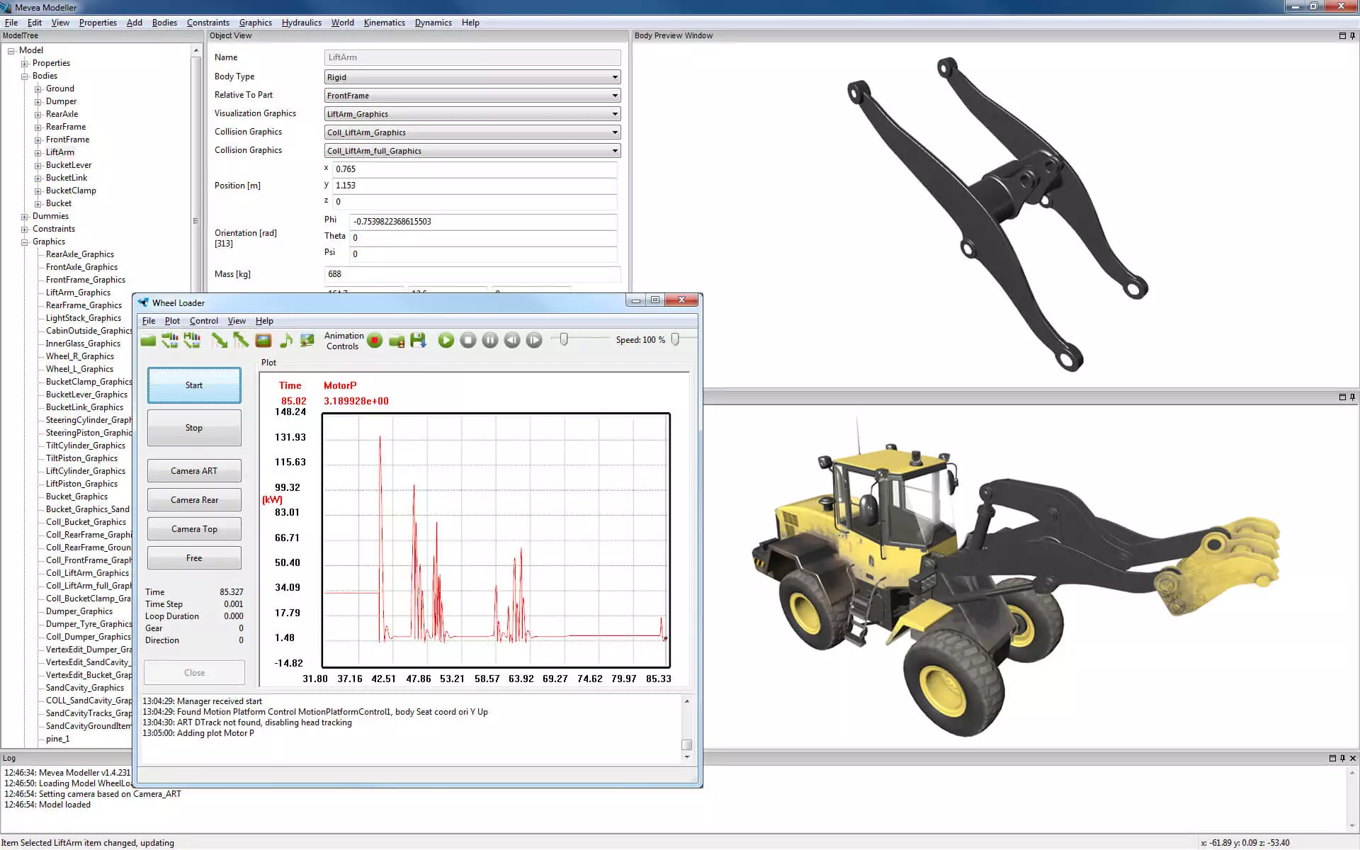 Mevea Real-Time Simulation Software | Digital Twin Technology